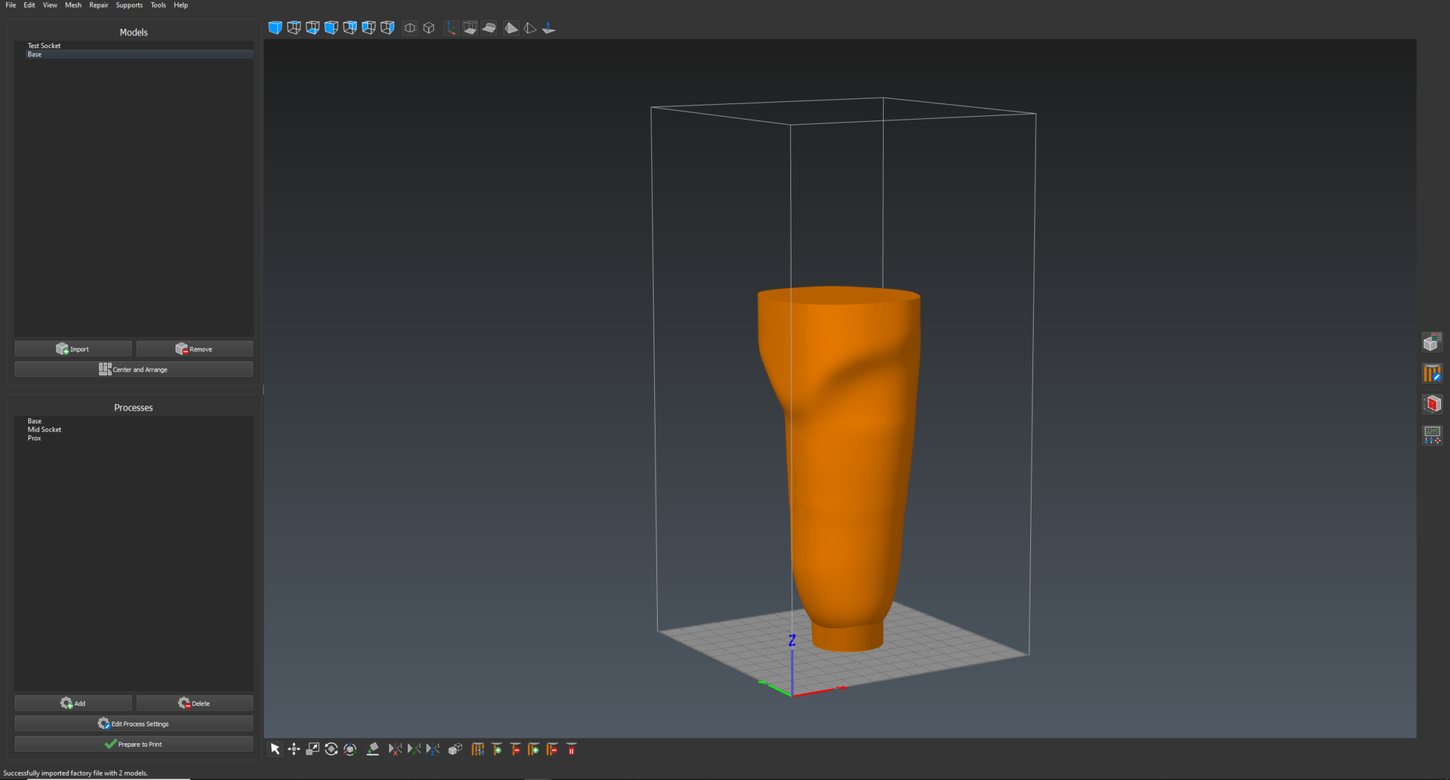Custom Slice File-Transfemoral/Symes | 3D O&P